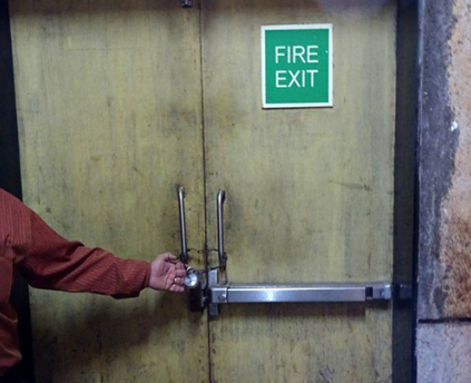 Spot The Safety Violation: Don’t Lock Fire Exits - OHS Insider