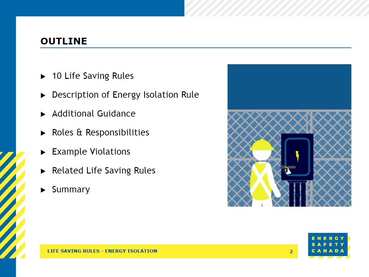 Energy Isolation: Toolbox Talk – Oil & Gas – SafetyNow ILT