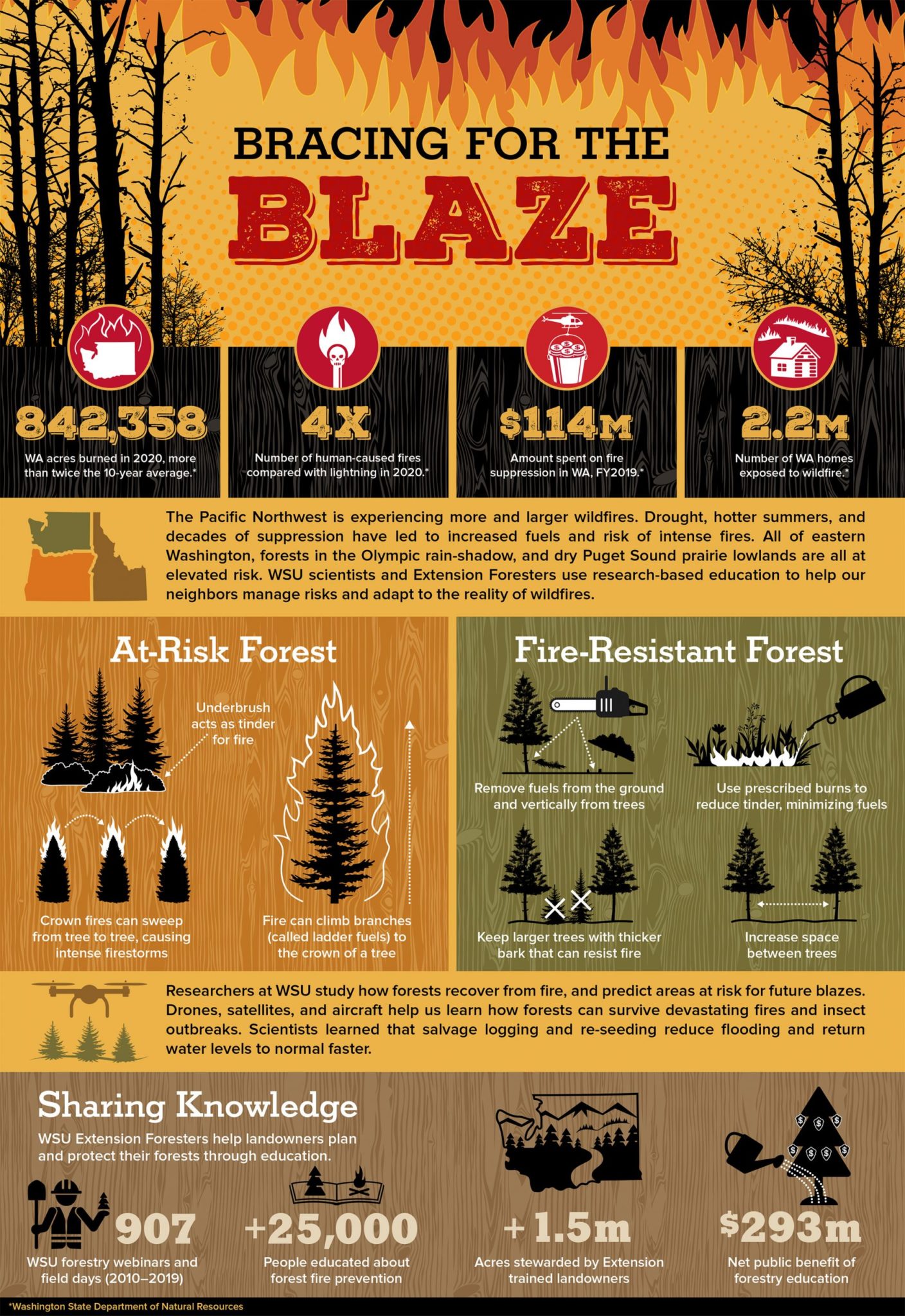 Wildfire Infographic – SafetyNow ILT