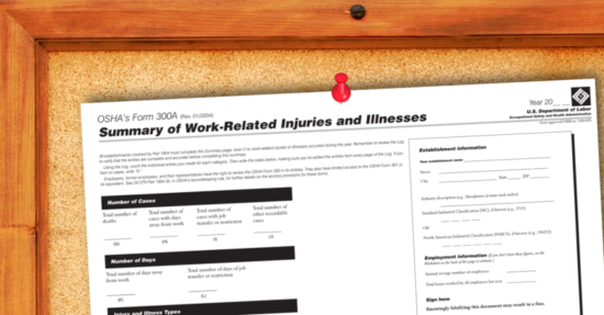 OSHA Form 300 -Recordkeeping and Workplace Injury Reporting – SafetyNow ILT