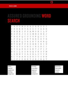 Assured Grounding – Word Search – BHHC Safety Center