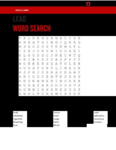 Lead – Word Search – BHHC Safety Center