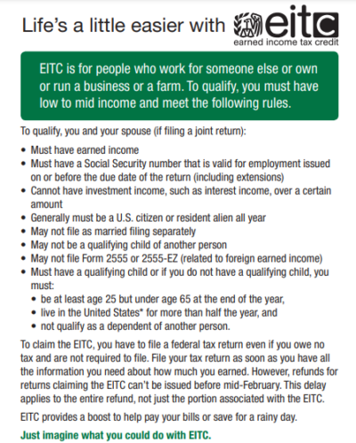 Life’s a Little Easier with Eitc Poster – SafetyNow ILT