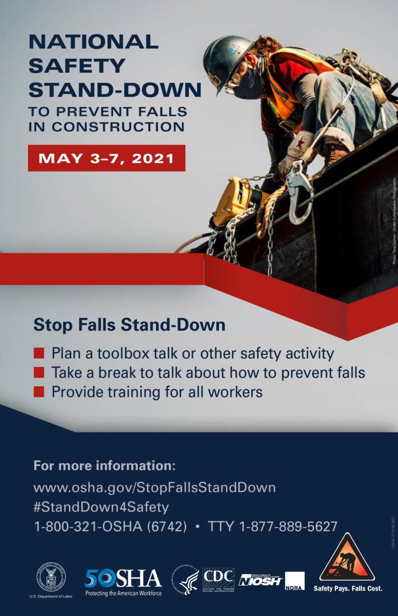 National Safety Stand-Down Poster – SafetyNow ILT