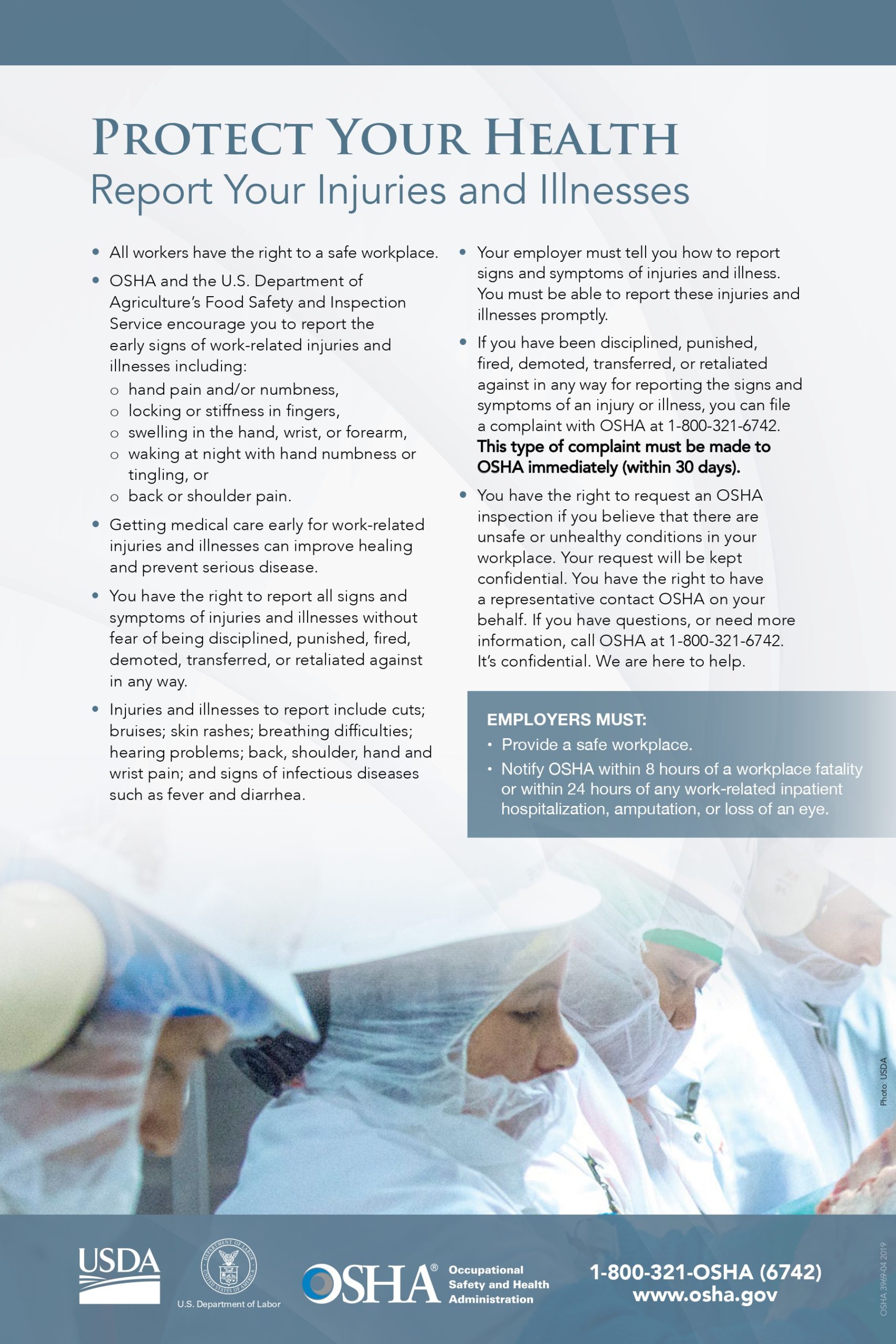 Protect Your Health Poster – SafetyNow ILT