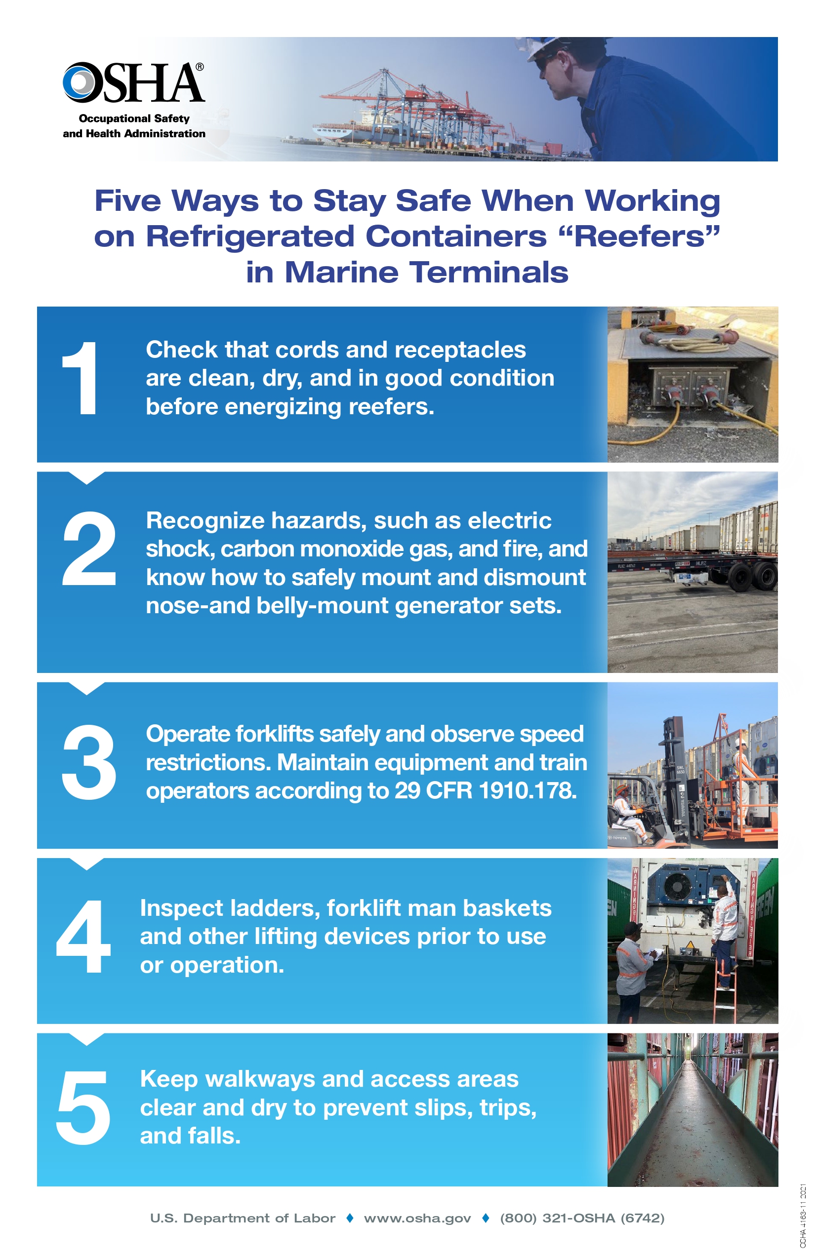 Five Ways to Stay Safe When Working on Refrigerated Containers “Reefers ...