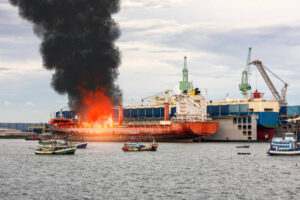 Fire and Explosions in Shipyards Infographic - SafetyNow ILT